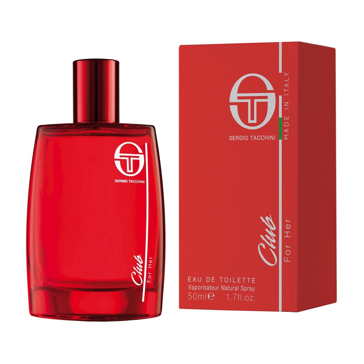Тоалетна вода за жени Sergio Tacchini Club For Her, 50 мл - eMAG.bg
