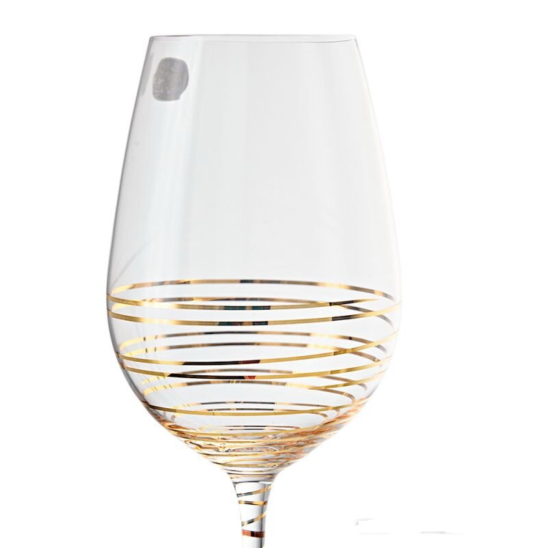 Set 6 pahare BOHEMIA CRYSTAL SPIRAL, pentru vin, 350 ml - eMAG.ro