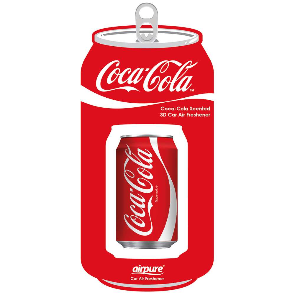Odorizant Auto Airpure forma doza plastic 3D Coca -Cola Original - eMAG.ro