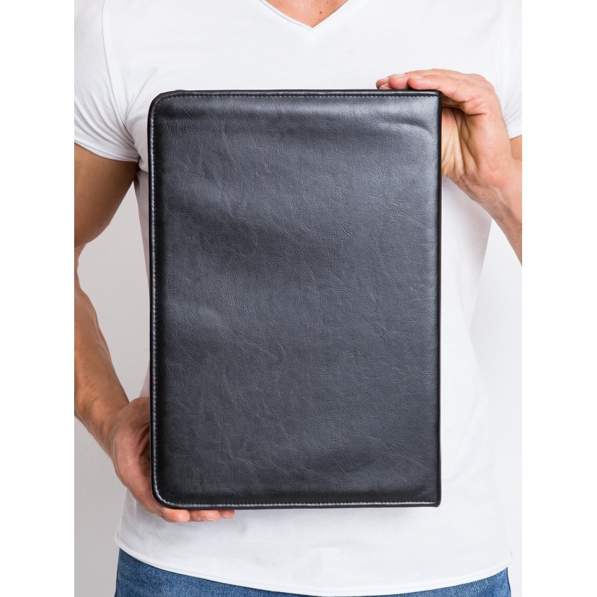 Mapa documente, Rovicky, Piele ecologica, Negru - eMAG.ro