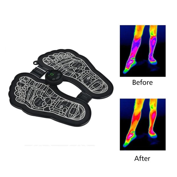 Aparat Electrostimulator EMS pentru masaj talpi - eMAG.ro