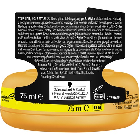 Clei pentru par GOT2B iStyler, 75 ml - eMAG.ro