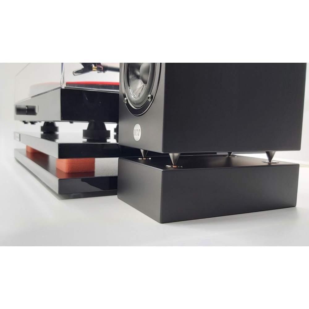 Set pick-up si boxe, ProJect, Platforma anti-vibratii, 10hz, Negru ...