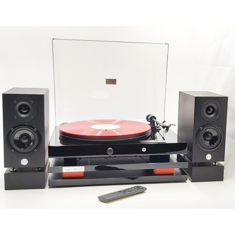 Set pick-up si boxe, ProJect, Platforma anti-vibratii, 10hz, Negru ...