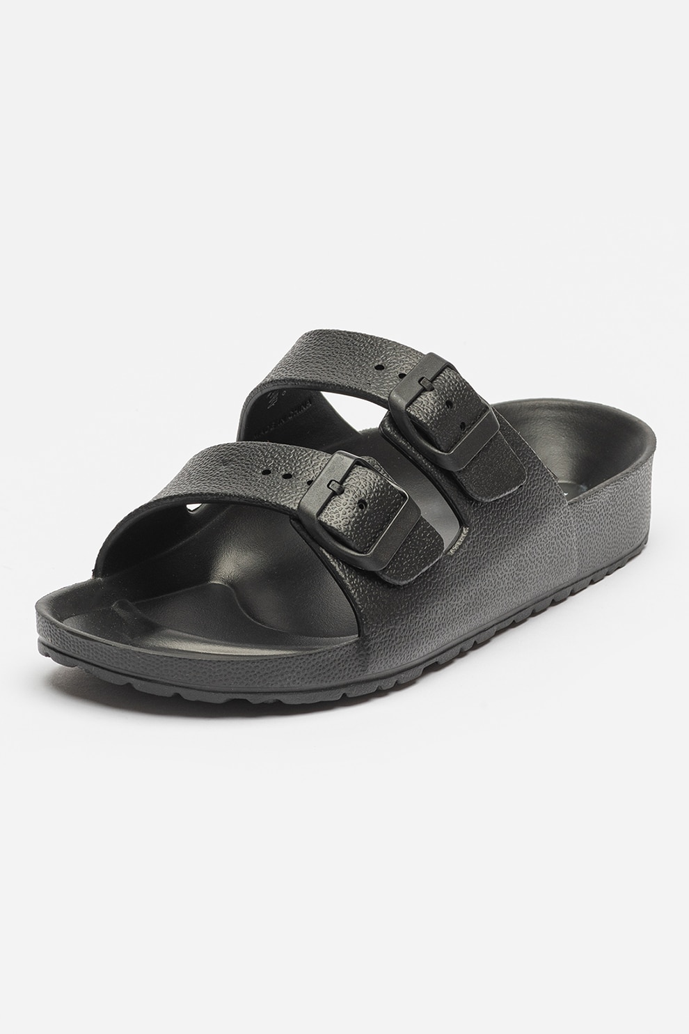 Lumberjack, Papuci de piele ecologica cu catarame Holiday - eMAG.ro