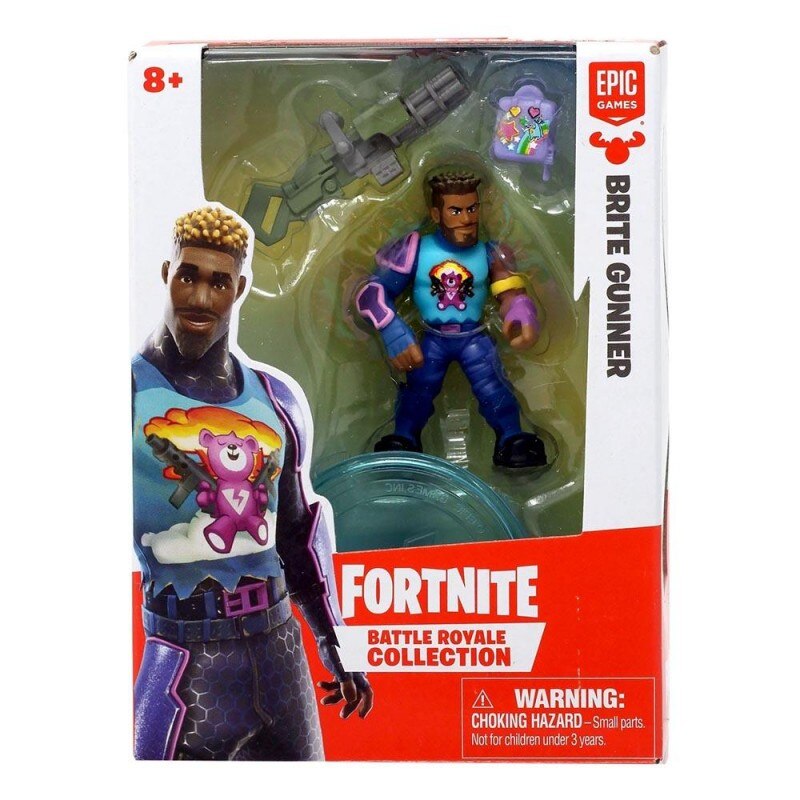 Figura, Fortnite, Brite Gunner, 6 cm, 8+ - eMAG.ro