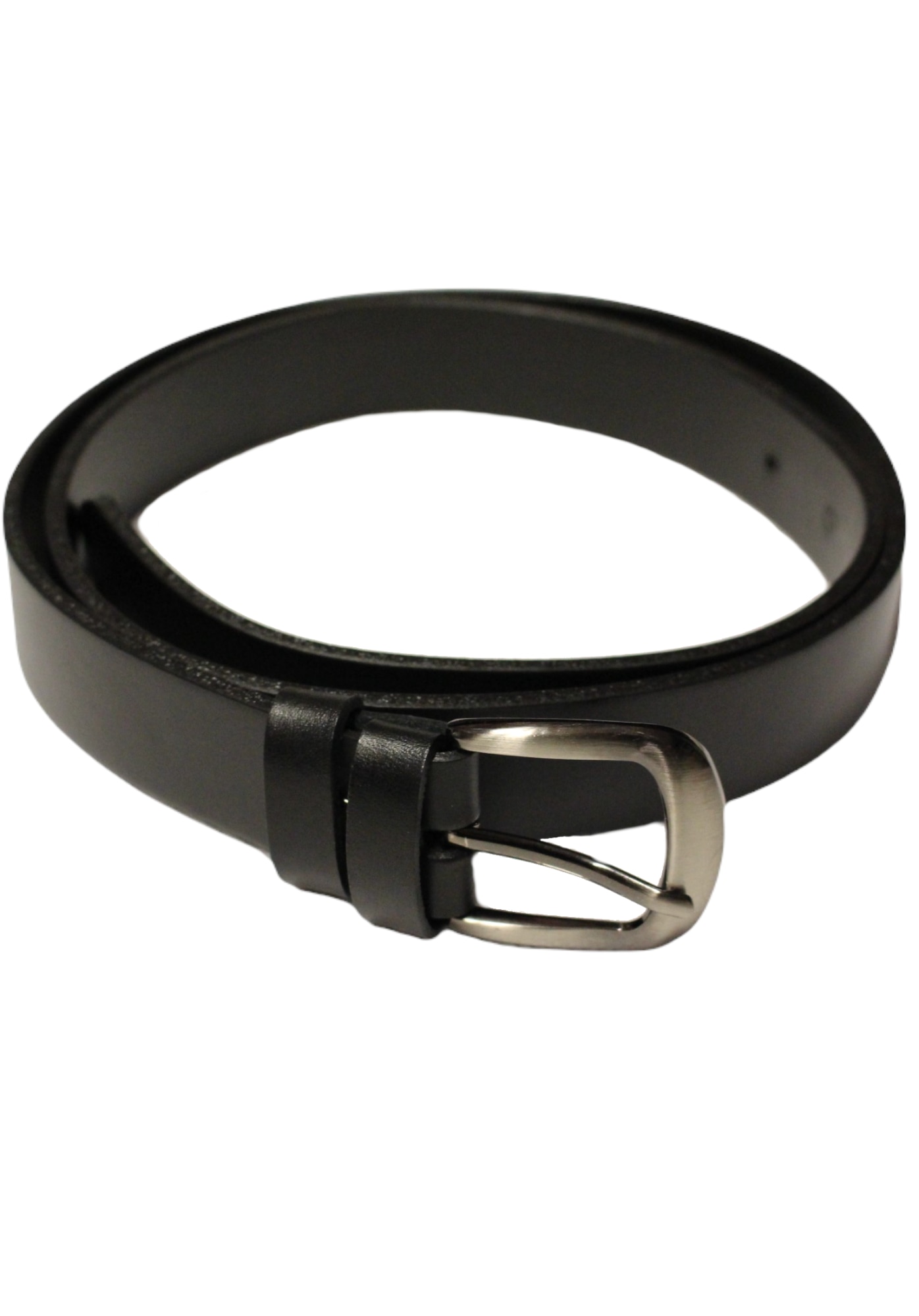 Curea dama, Piele naturala, 85 cm, Negru - eMAG.ro