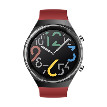 Ceas smartwatch Q8, carcasa zincata, ecran curbat HD de 1.3 inch ...