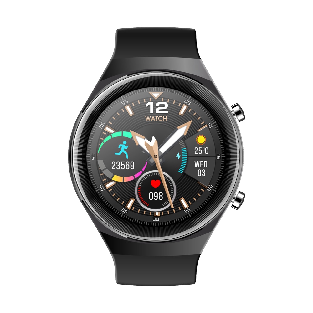 Ceas smartwatch Q8, carcasazincata, ecrancurbat HD de 1.3 inch, baterie ...