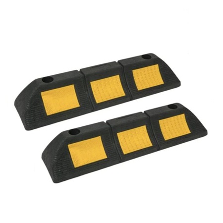 Set 2 opritoare roti auto, cauciuc, 48x12x8,5 cm - eMAG.ro