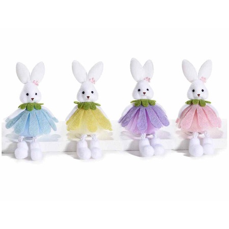Set 4 figurine Iepurasi 6x17 cm - eMAG.ro