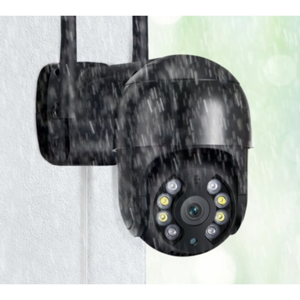 Camera supraveghere exterior rotativa IP wireless, fullHD, zoom, 3mpx ...