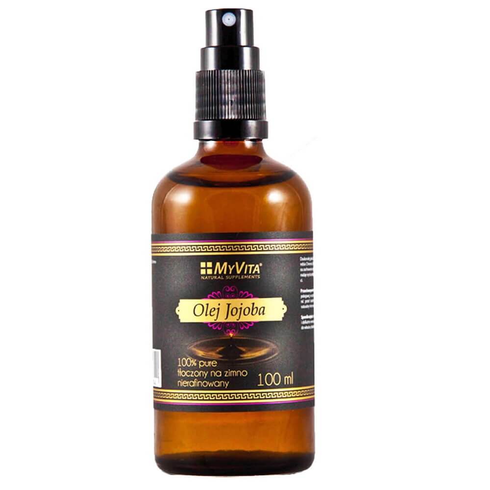 Hidegen sajtolt jojoba kozmetikai olaj, MyVita, 100 ml - eMAG.hu