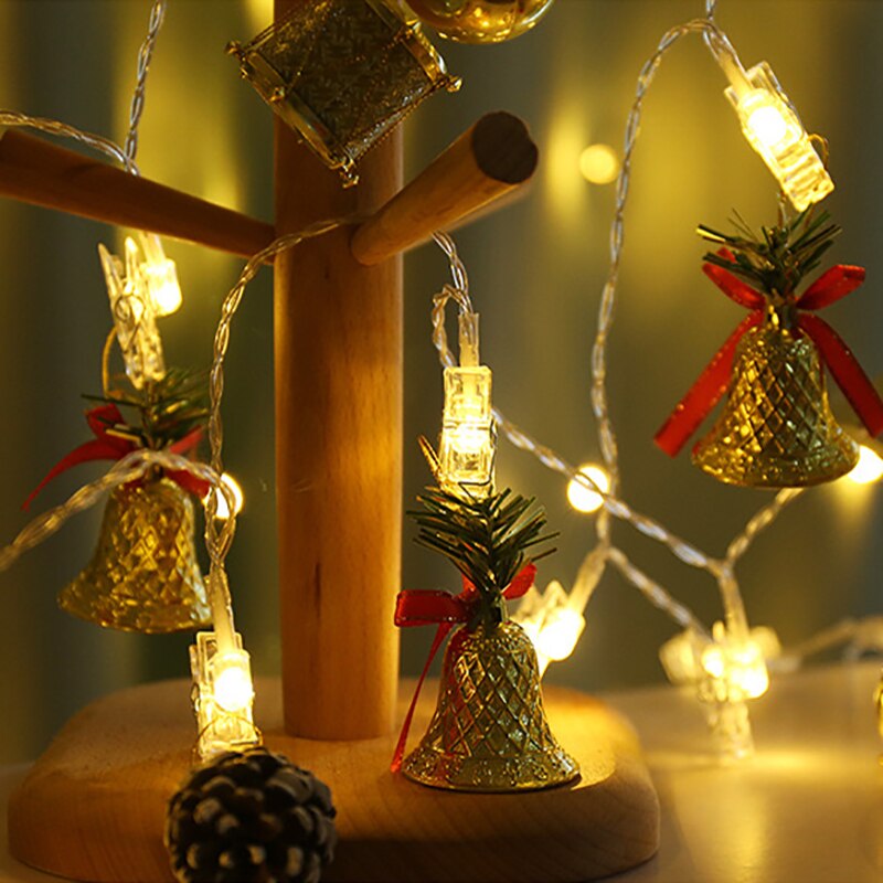 Decoratiune LED, Ronyes® 40 LED-uri Foto Clipuri String Lumini,6M, Alb ...