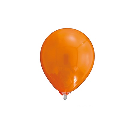 Set 100 baloane pentru petrecere, din latex, RJ1452, portocaliu, 12.5 ...
