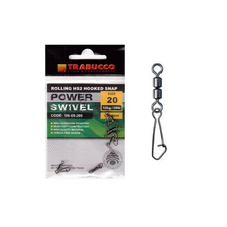 Вирбели Trabucco Rolling Hs2 Hooked Snap, 18, 12 kg - eMAG.bg