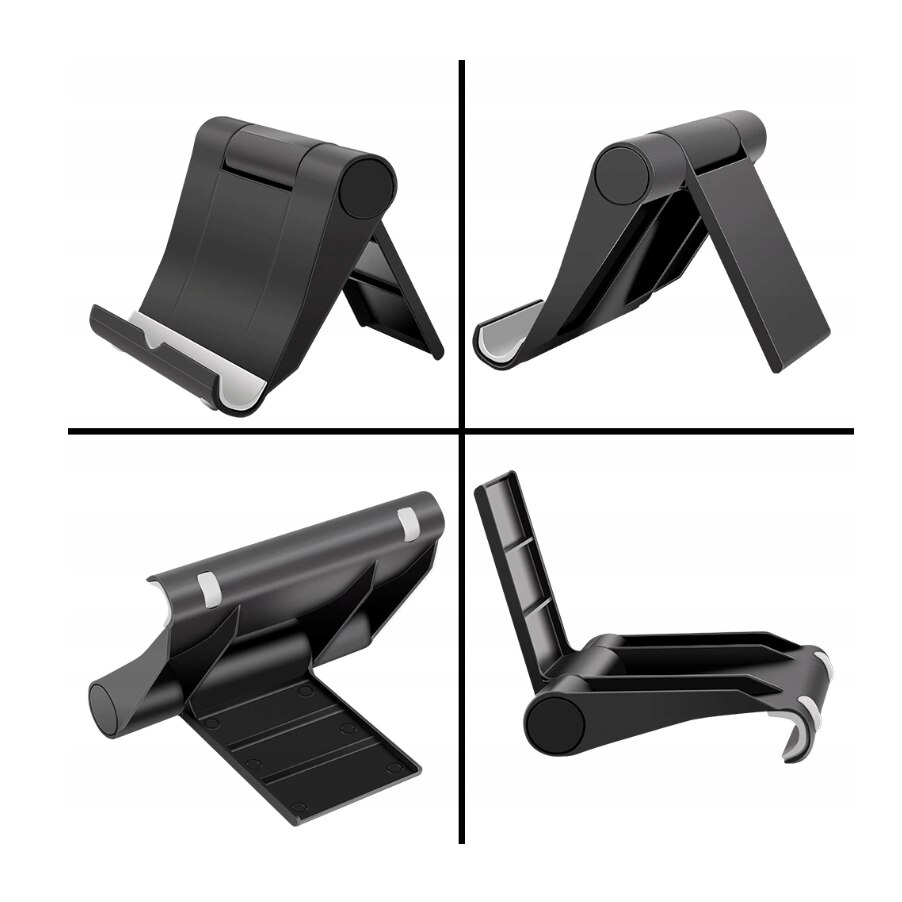 Suport telefon/ tableta universal, Zola®, antiderapant, negru - eMAG.ro