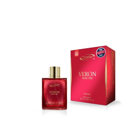 Apa de parfum, Chatler, Veron Hero Fire, Barbati, 100ml - eMAG.ro