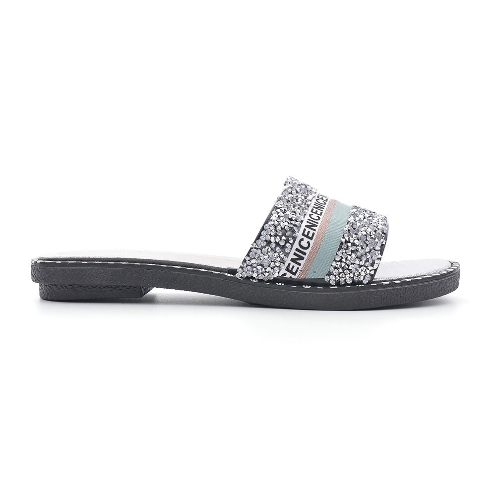 Slapi De Dama Ceni, Argintiu, 37 EU - eMAG.ro