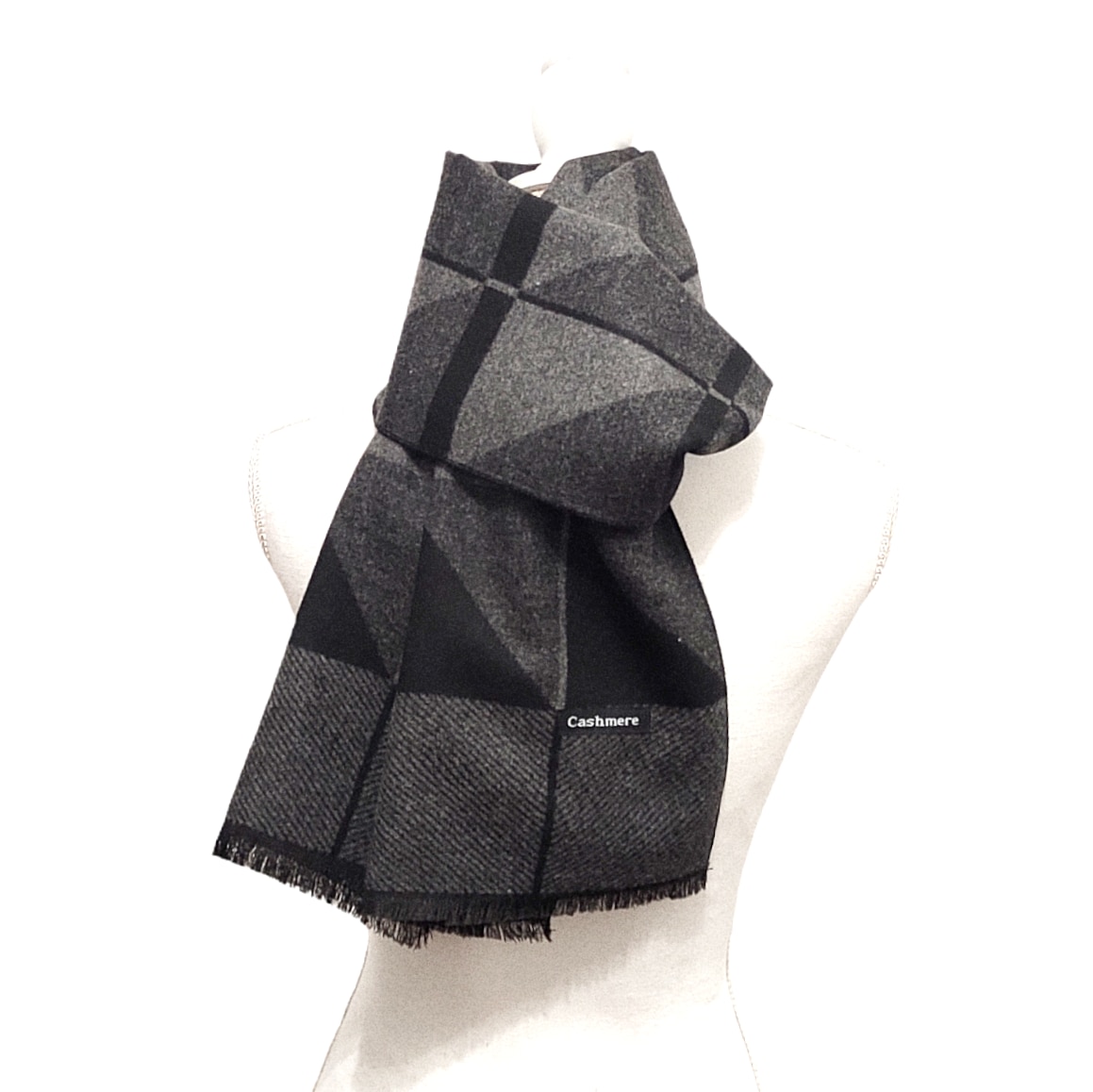 Fular tip casmir pentru barbati, 180 x 33 cm, model 9, motive ...