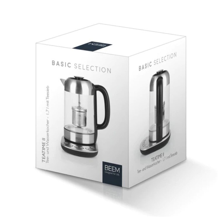 Fierbator electric cu infuzor pentru ceai BEEM, Kettle Teatime II ...