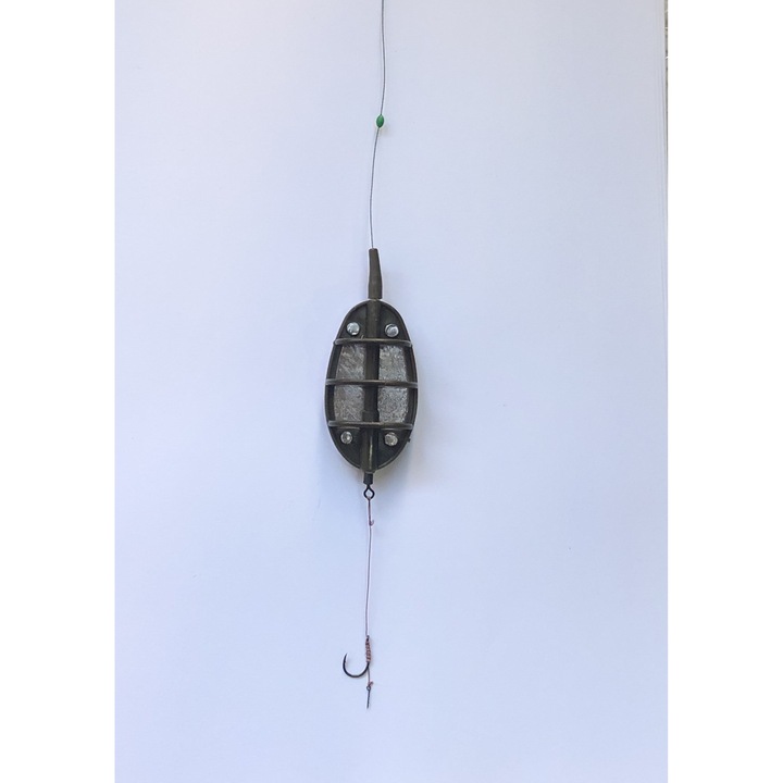 Montura de pescuit pe Dunare cu momitor method tip xxl, spin pentru ...