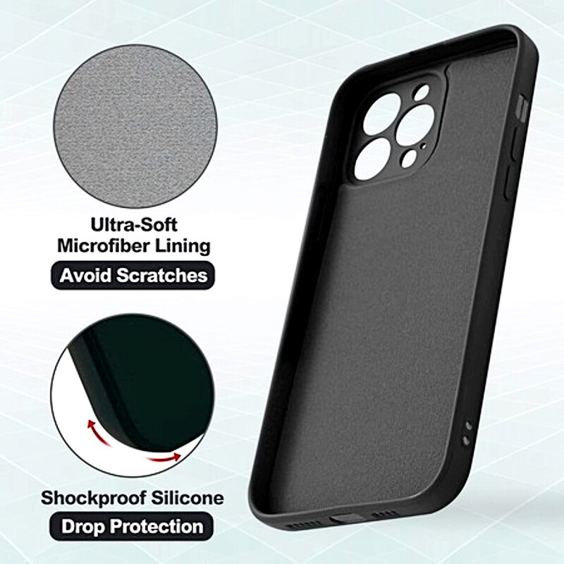 Премиум калъф за Apple IPhone 13 със защита на камерата и розова ...