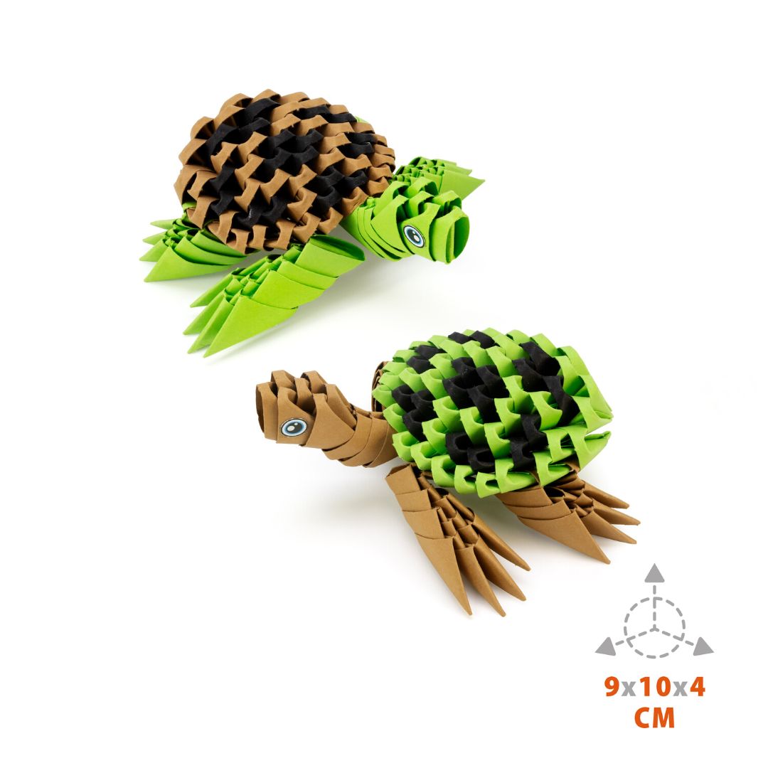 Set creativ Origami 3D Testoasa 192 piese - eMAG.ro