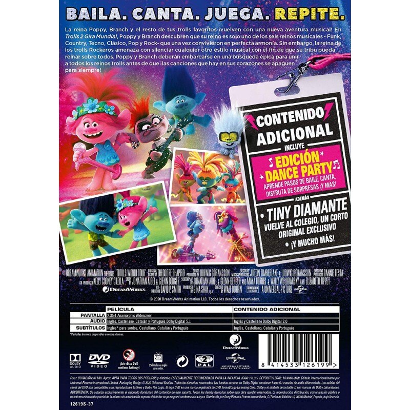 Trolls 2: Gira Mundial [Dvd] - eMAG.ro