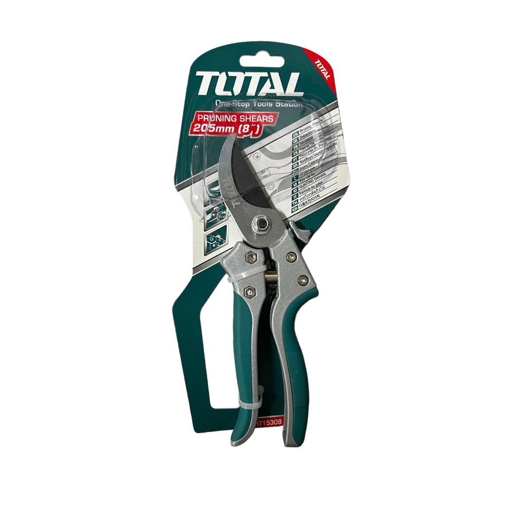 Foarfec industrial pentru vie si pomi 8", Total, manere din aluminiu si ...
