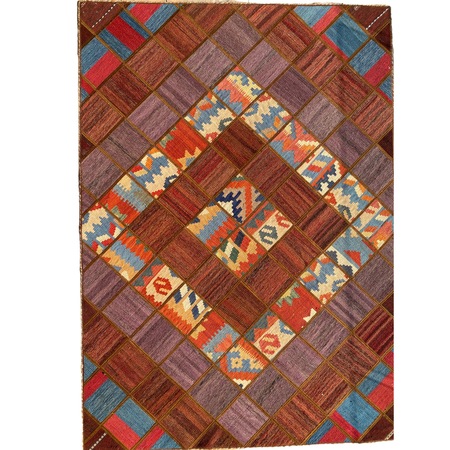 Covor Persan, Innodat manual, Vintage, Patchwork, 227*162cm - eMAG.ro