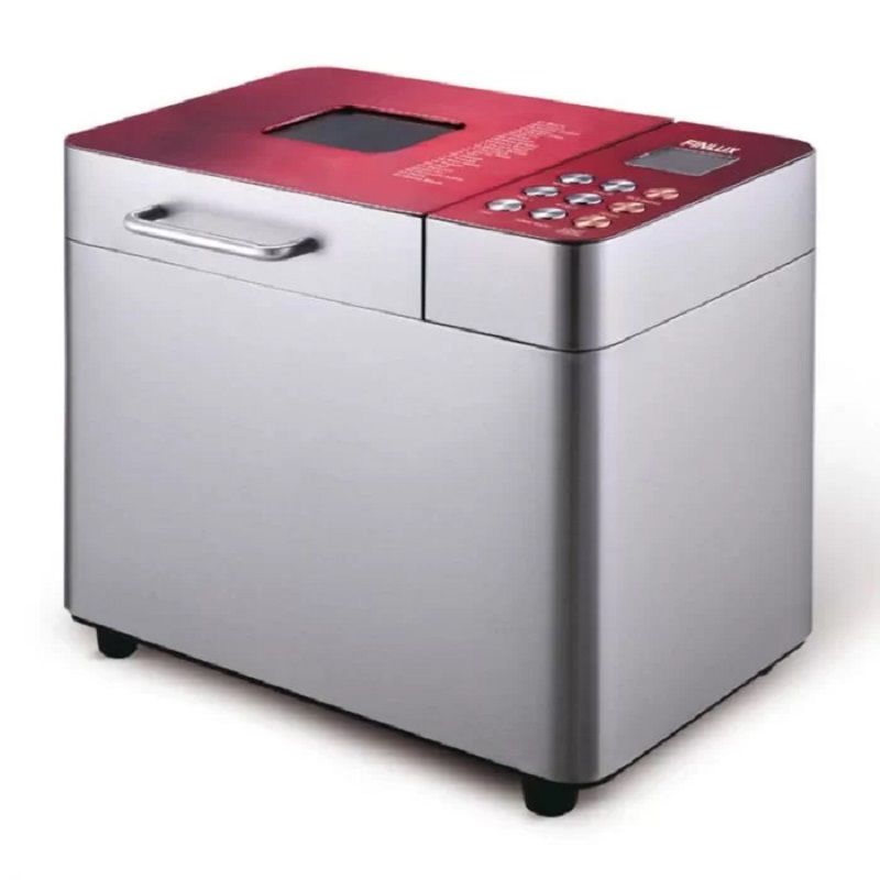 Finlux kenyérsütőgép FBM-1684IX RED, 550 W, 1000 g, 25 program ...