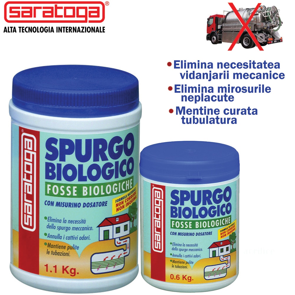 Pachet economic 2 bucati, 1.1kg si 0.6kg, Bioactivator pentru fose ...