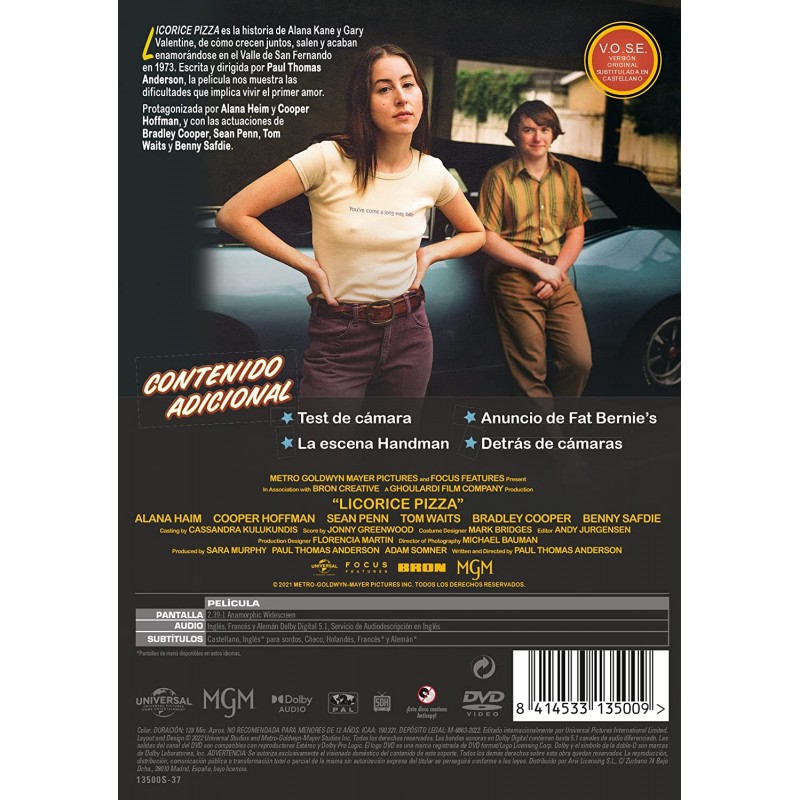 Licorice Pizza, Universal Pictures, DVD - eMAG.ro