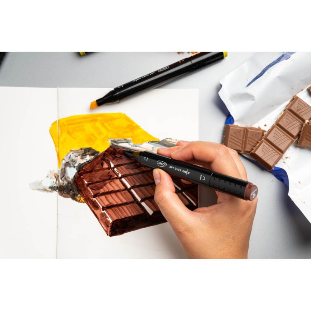 Marker Grafic Daco, Model Art Duet, 36 Buc/Set - eMAG.ro