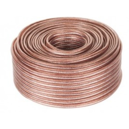 Cablu pentru boxe transparent 10 m diametru 2x 2,5mm - eMAG.ro