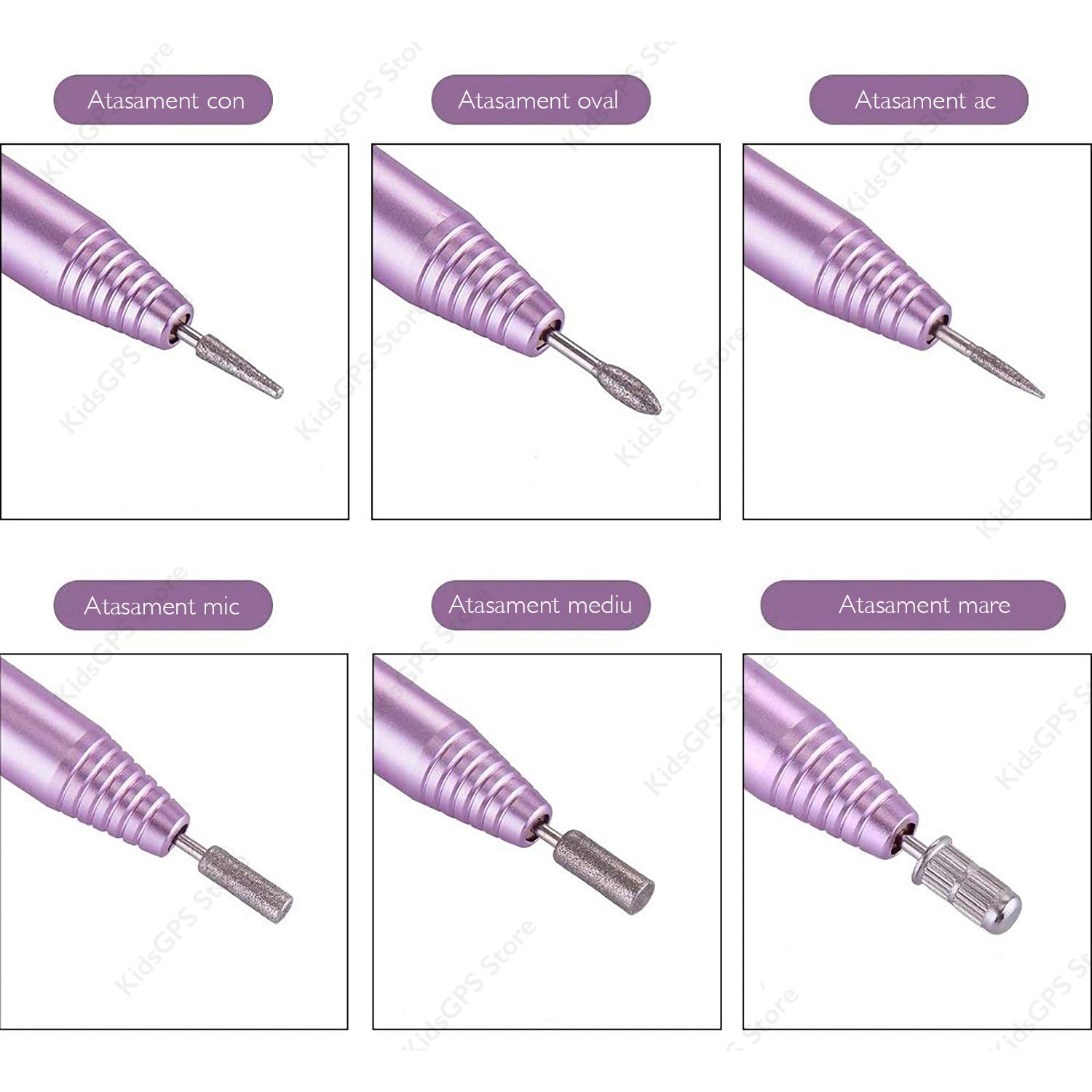 Freza de unghii portabila manichiura-pedichiura, Horigen® Nail Star ...