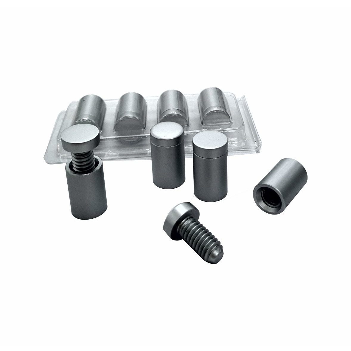 Set distantieri aluminiu, 13x13mm, 4 bucati - eMAG.ro