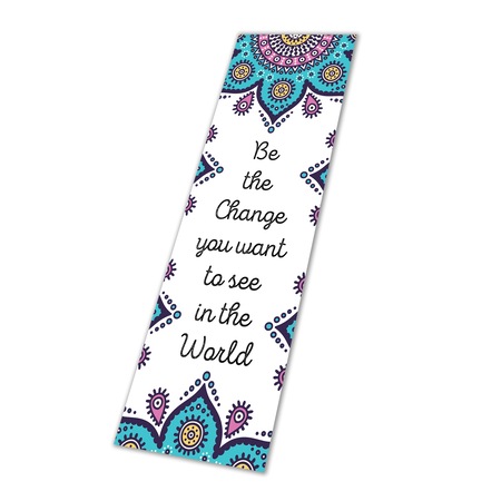 Semn de carte simplu Be the change you want - eMAG.ro