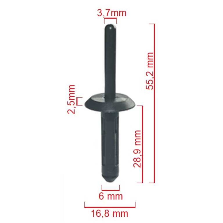 Set 50 bucati clipsuri (cleme) popnituri fixare aparatori BMW X5 E70 ...