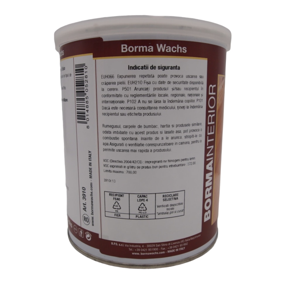 Grund pe baza de ulei, Borma Wachs, Grundieroel, transparent, 1 L - eMAG.ro