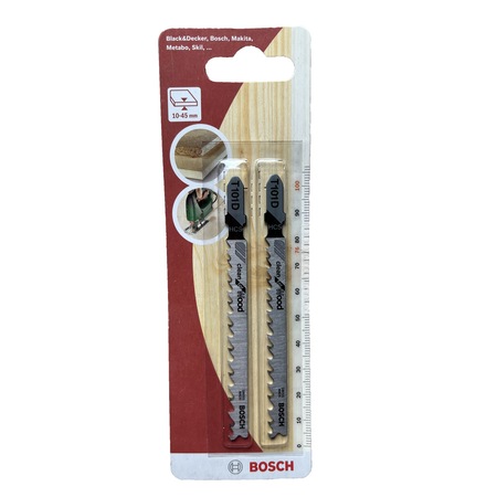 Set 2 panze Bosch T101D Clean for Wood, pentru fierastrau pendular ...