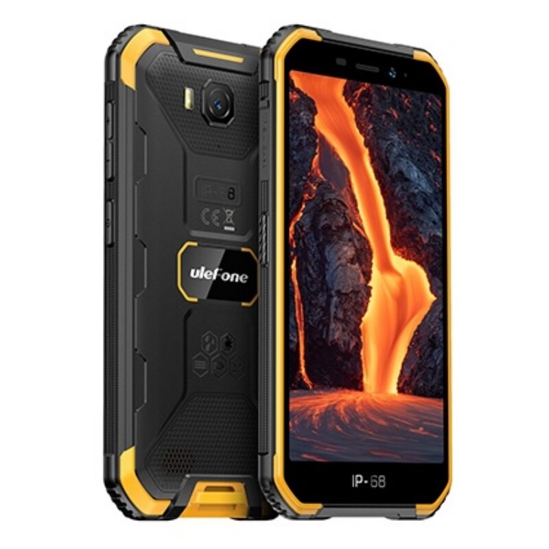 Telefon mobil Ulefone Armor X6 Pro Orange, 4G, IPS 5.0", 4GB RAM, 32GB ...