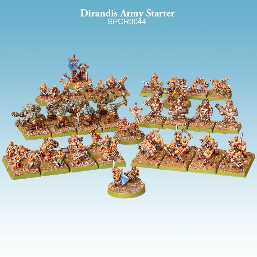 Set de figurine Dirandis Army Starter, Argatoria, Spellcrow, 68 ...