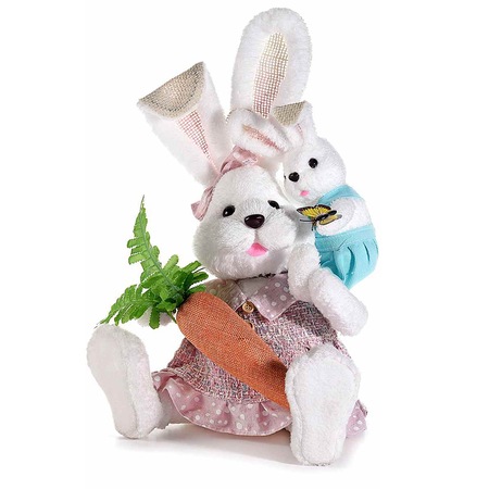 Figurina Iepuras Paste Girl 28x21x39 cm - eMAG.ro