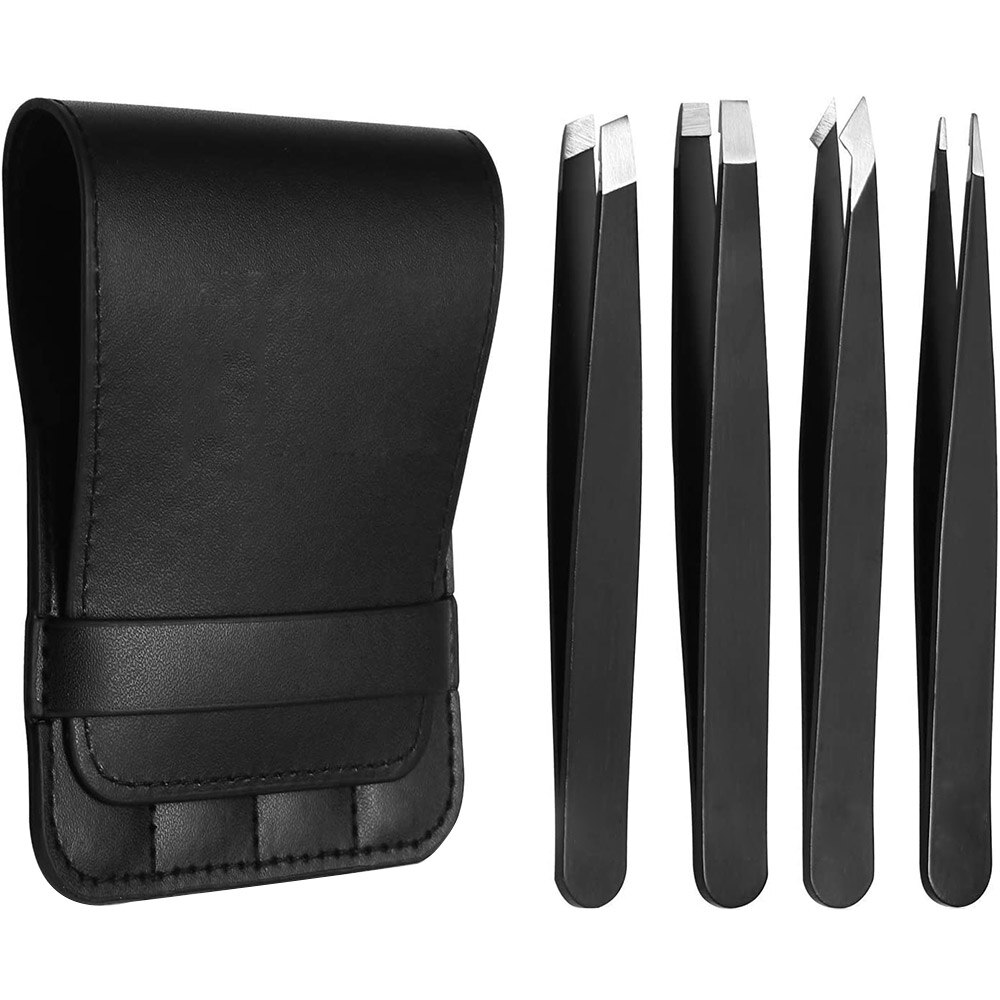 Set de pensete pentru sprancene profesionale, Vaxiuja, din otel ...