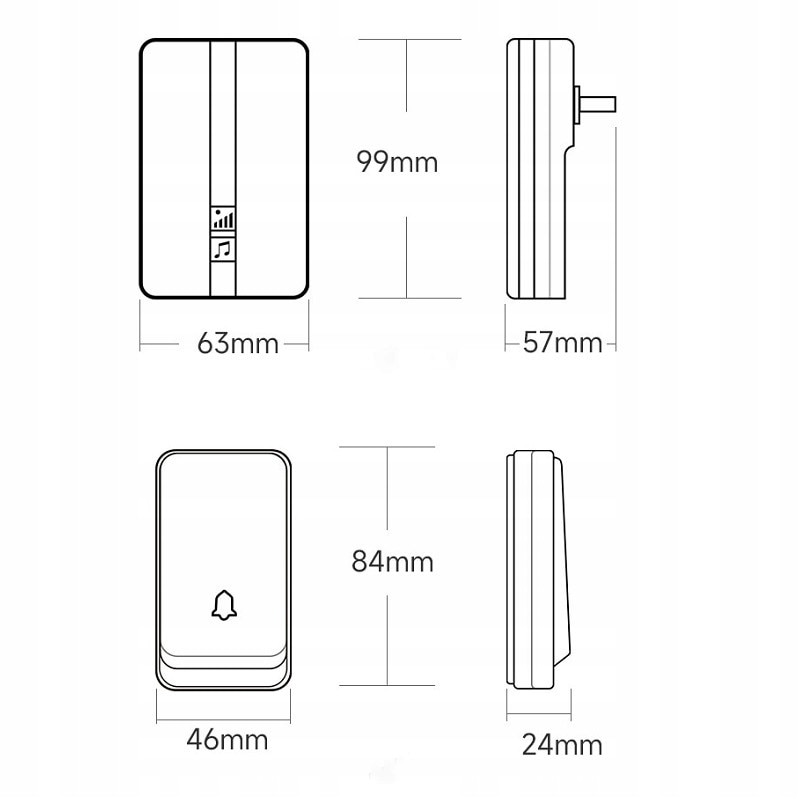 Interfon wireless, Rosfix, Impermeabil, Raza 150 m, Negru - eMAG.ro