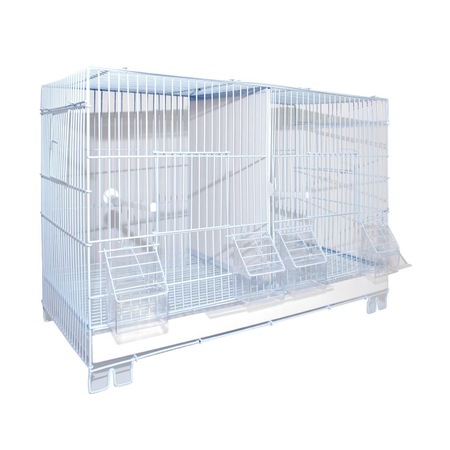 Colivie pasari dubla, 38.7x26x34cm - eMAG.ro