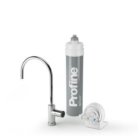 Филтър за вода Profine Silver, оборудван с въглероден блок със сребро ...