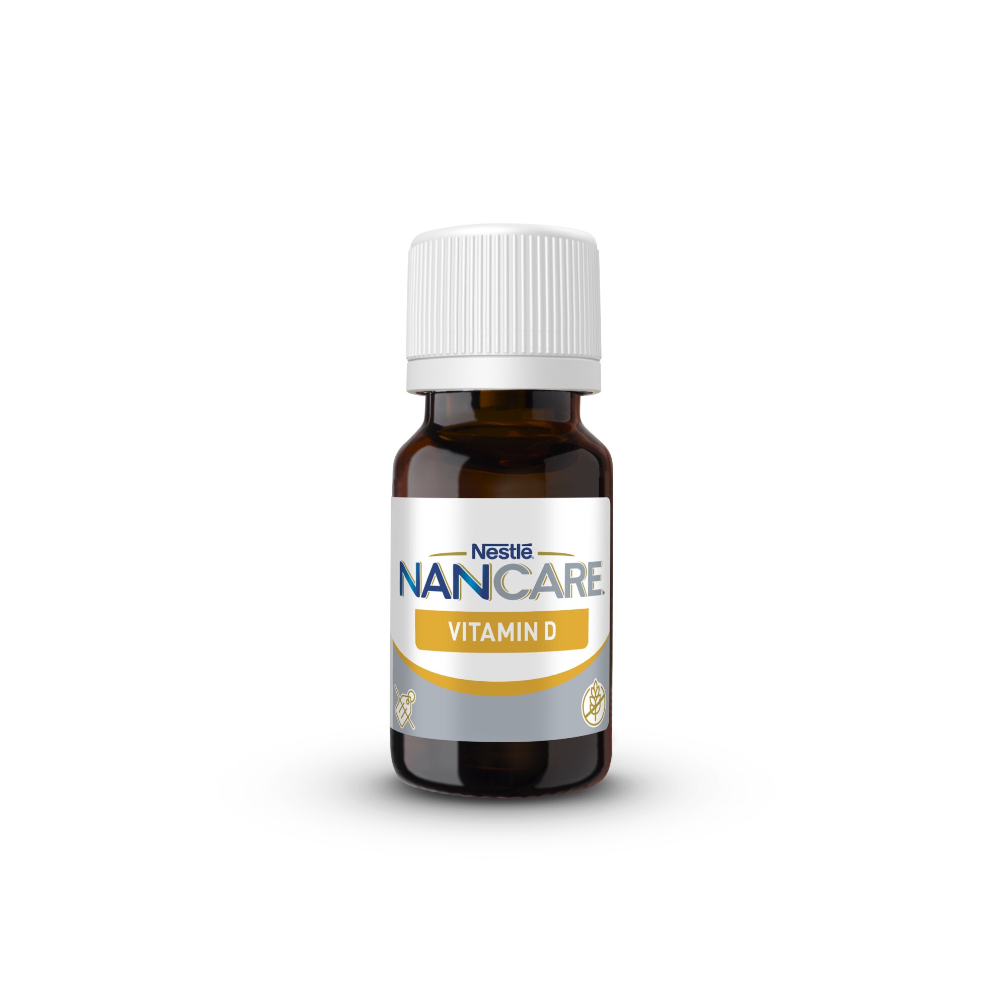 Хранителна добавка, NESTLE, NANCARE Vit D, за костите и зъбите, 5 мл ...